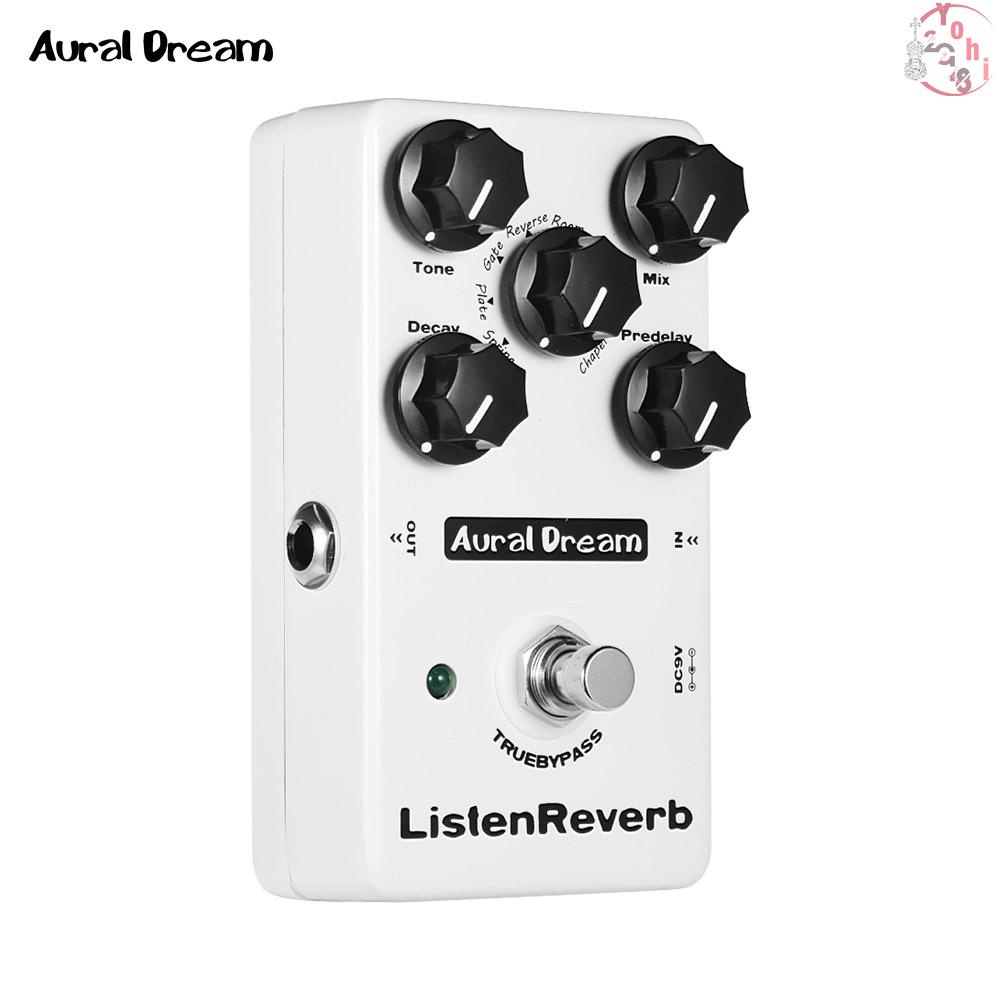 เอฟเฟคกีต้าร์ Aural Dream Listen Reverb 8 Rever Effects สําหรับกีต้าร์ ...
