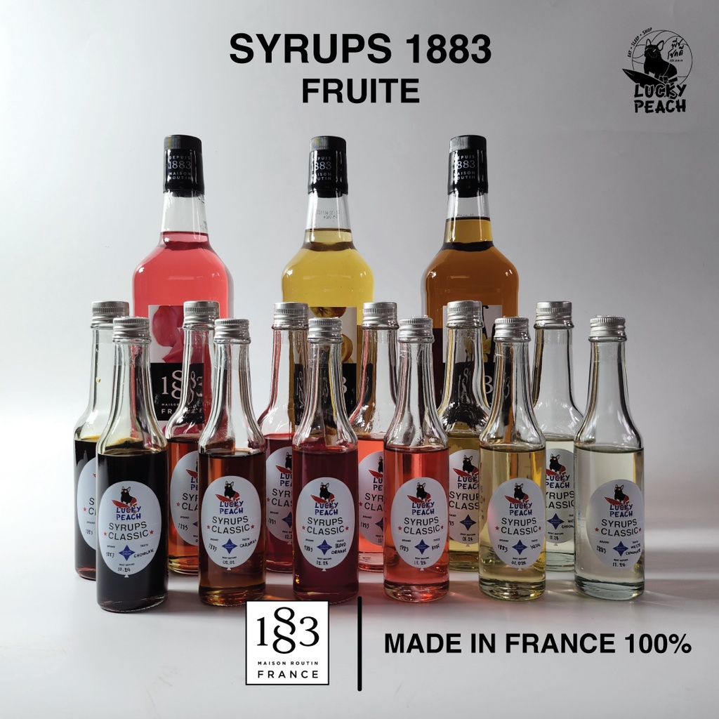 (แบ่งขาย) ไซรัป TEISSEIRE SYRUPS มี 24 กลิ่น Made in France ...