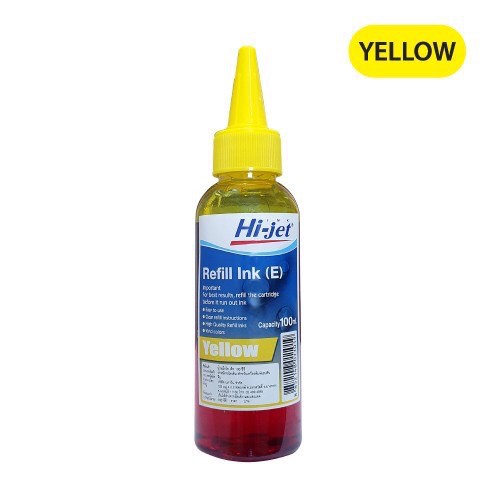 Hi-jet หมึกเติม Inkjet Refill Ink (E) 100 ml. (เลือกสีได้) - hijet ...