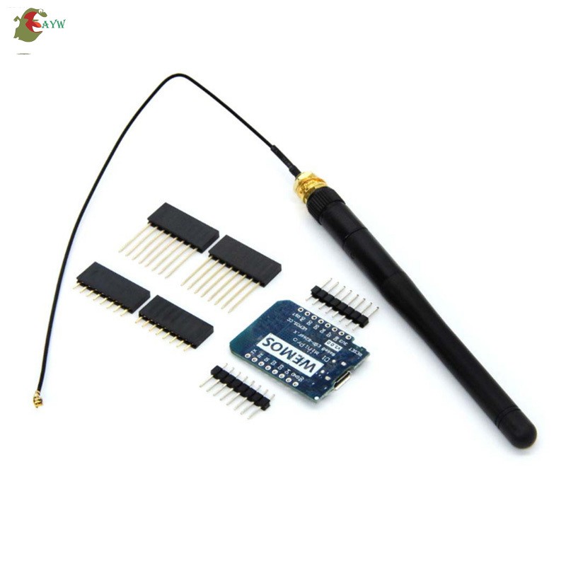 Ayw Wemos D 1 Mini Pro 16 M Bytes Esp 8266 D1เสาอากาศไร้สาย ...