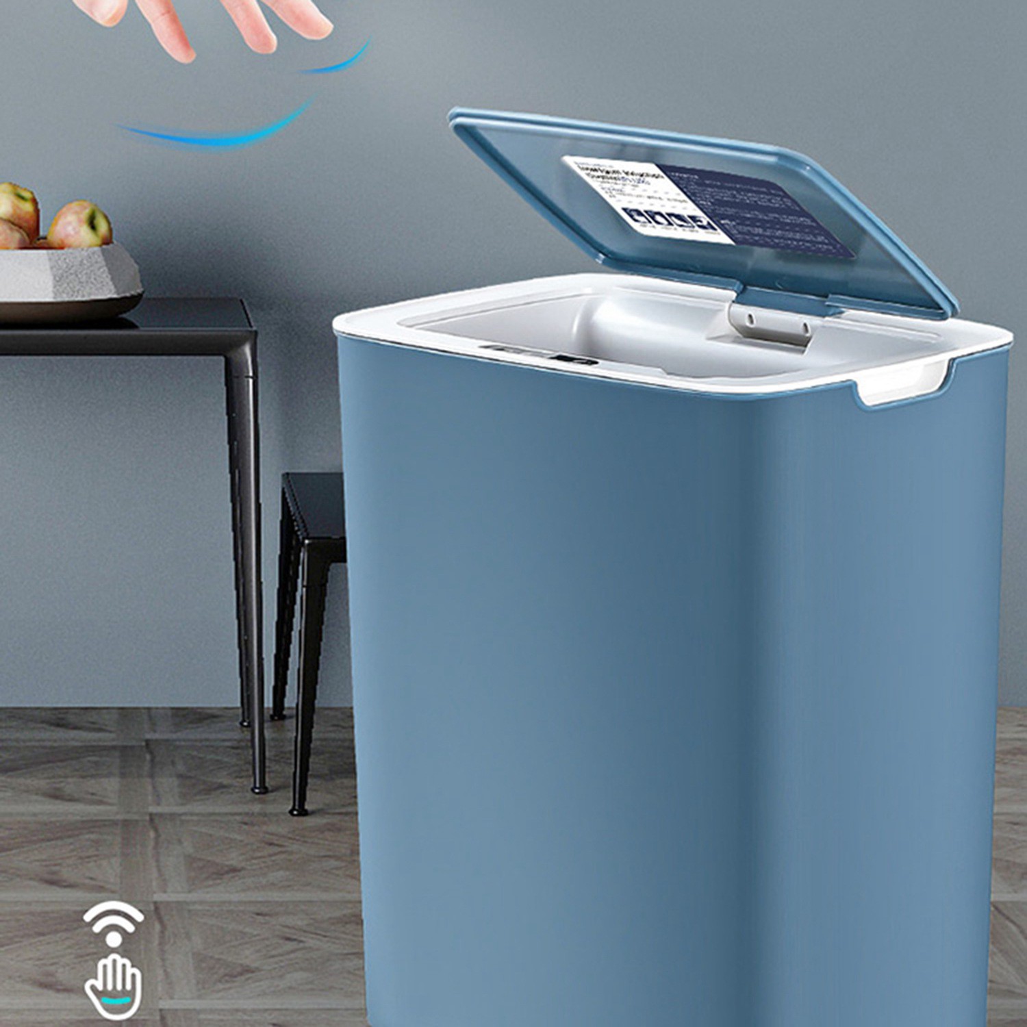 In Stock Automatic Sensor Dustbin Smart Sensor Trash Can Waste Bin 14L ...