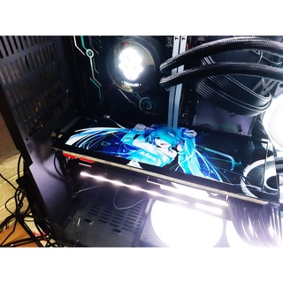 รับทำออกแบบหลังการ์ดจอ Customize Graphics Card Backplate GPU RGB Ligh ...