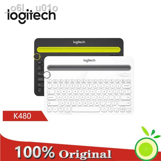 ⊙Logitech Bluetooth Multi-Device Keyboard K480 TH - White - 8wvp2fouka ...