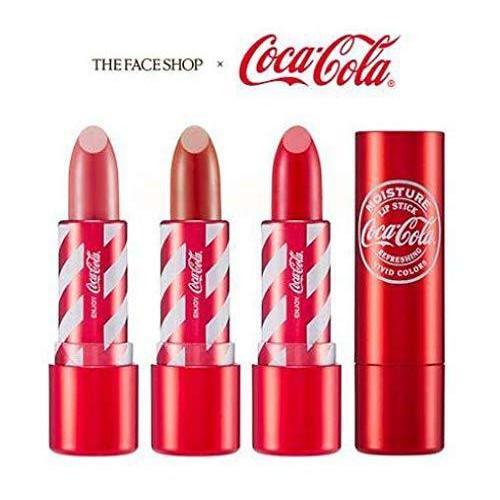 [THE FACE SHOP] Coca Cola Moisture Lip Stick : **NEW** Coca Cola ...