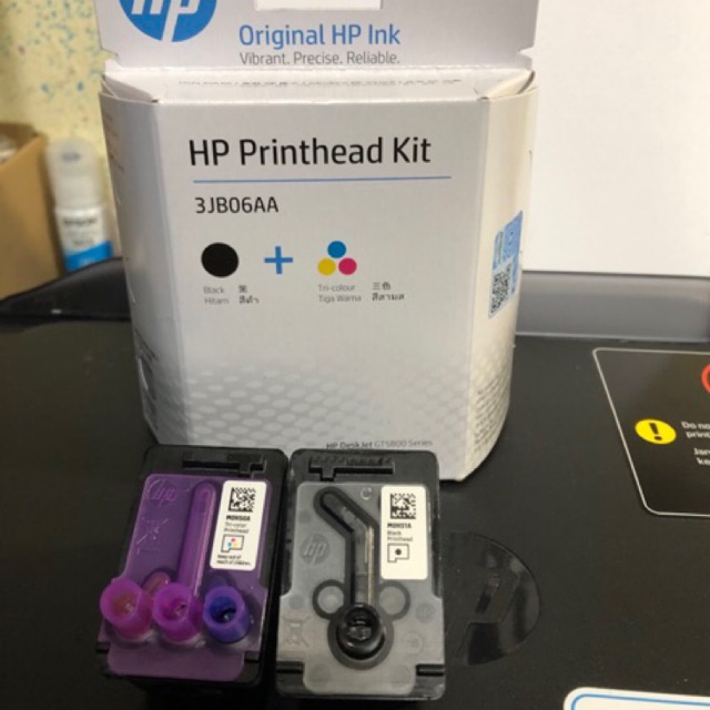 หัวพิมพ์ HP PRINTHEAD GT51/GT52 (3JB06A) BLACK/COLOR ของแท้ ...