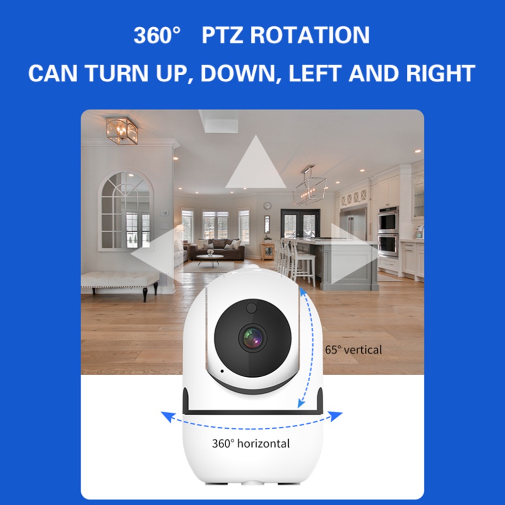 ร้อนแรง A3 Baby Monitor กล้องหมุนได้360 การมองเห็นได้ในเวลากลางคืนสีจอ ...