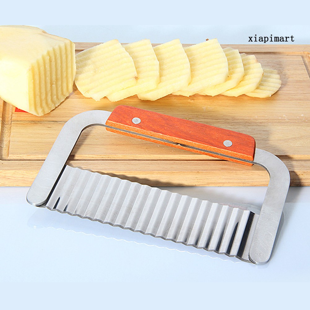 【Ready stock】Wavy Garnish Potato Vegetable Cutting Tool French Fry ...