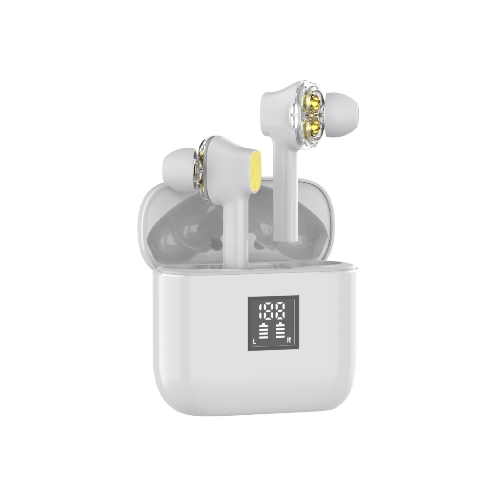 ชุดหูฟังบลูทู ธ แหวนเคลื่อนไหวคู่ TWS07 binaural 5.0 สเตอริโอสมาร์ท ...