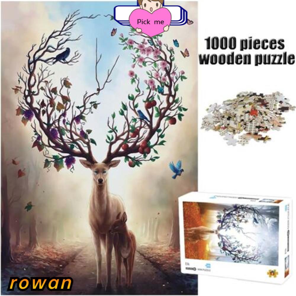 ของเล่นจิ๊กซอว์ลายสัตว์ 1000 ชิ้น - rowan.th - ThaiPick
