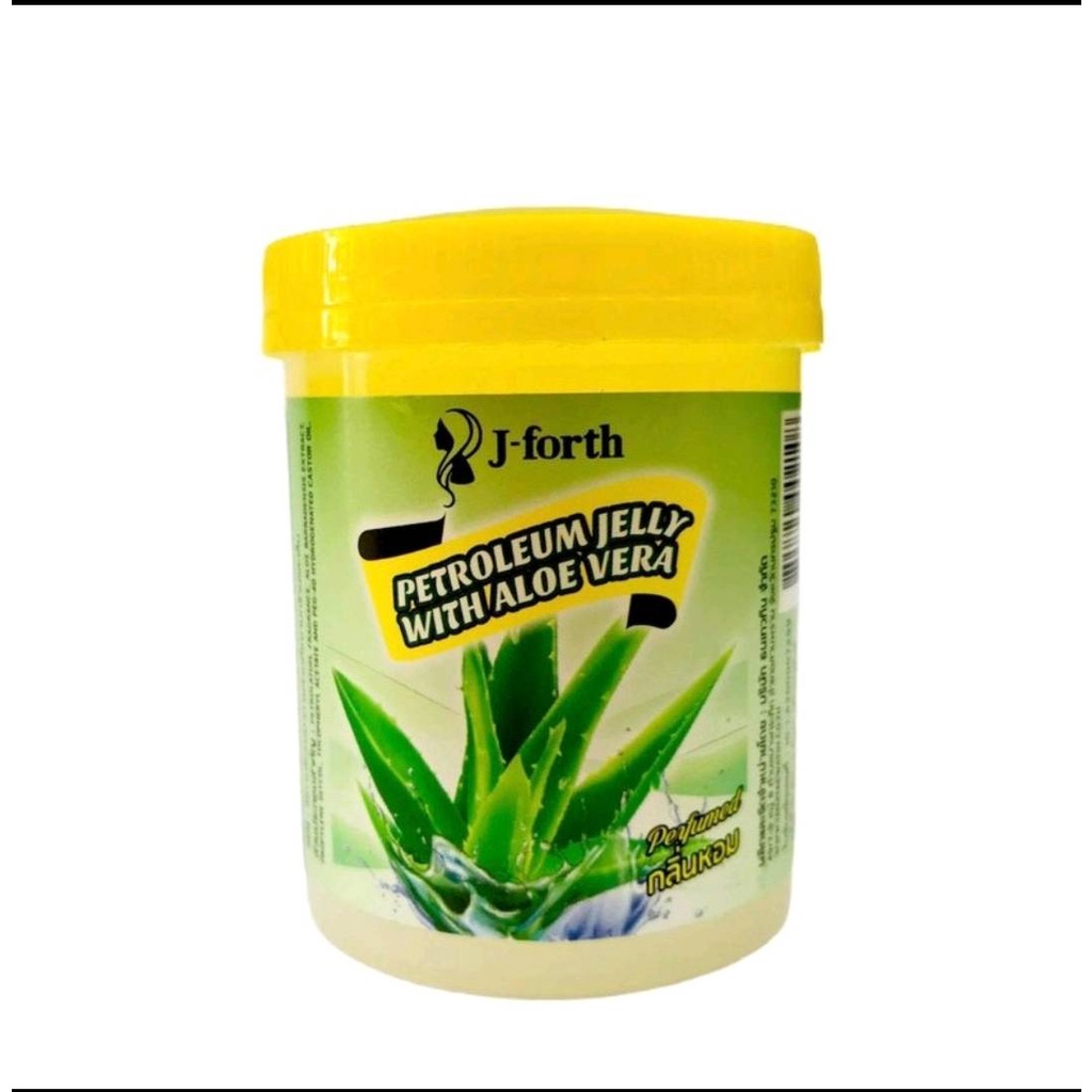 วาสลีน เจ-โฟร์ท ปิโตรเลี่ยม เจลลี่ วิธ อะโล เวร่า เอ็กซ์แทร็ค 65 กรัม J-forth PETROLEUM JELL ...