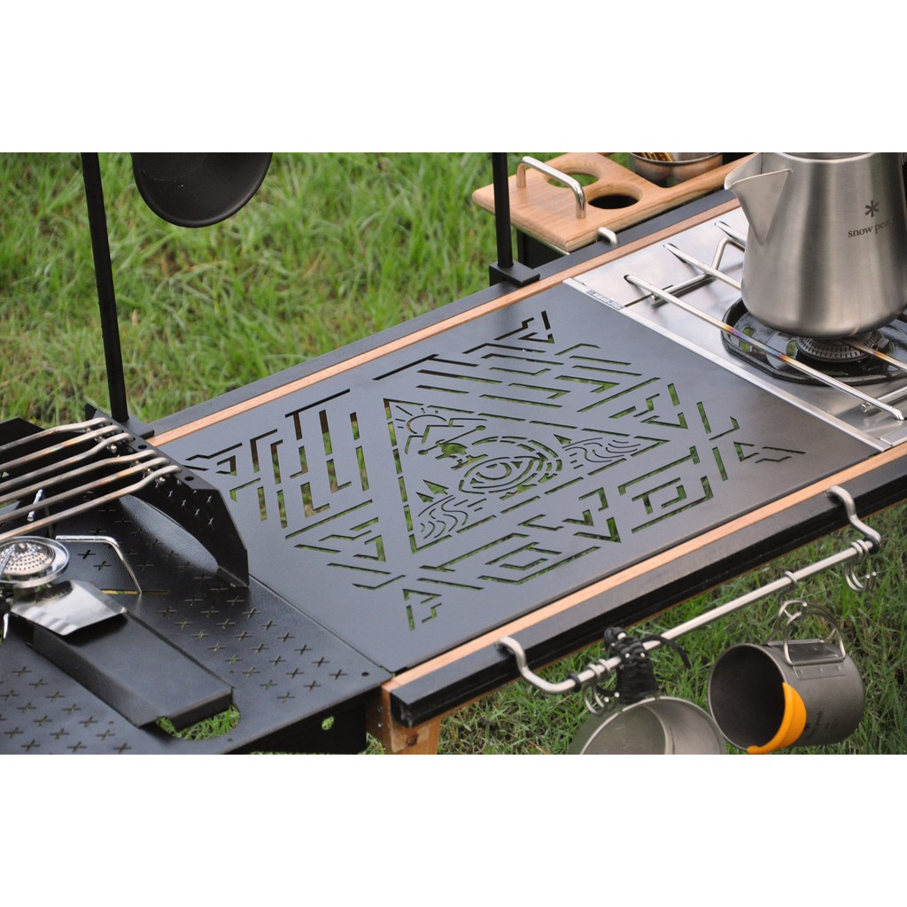 Top plate cover X stand Black design แผ่นท๊อปโต๊ะ ใช้กับขาตั้ง X Stand ...