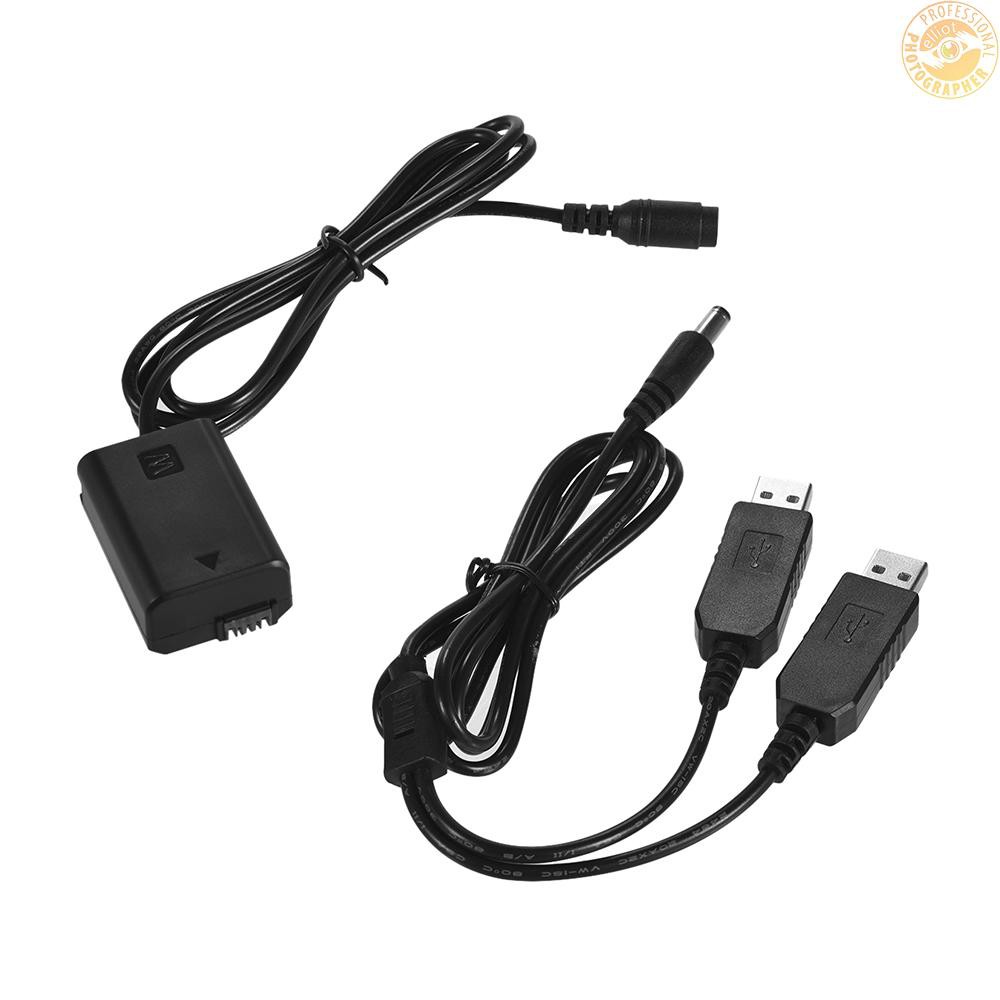 ANDOER DC อะแดปเตอร์ชาร์จไฟ Usb สําหรับ Sony Nex - 3 Series , Nex - 5n ...