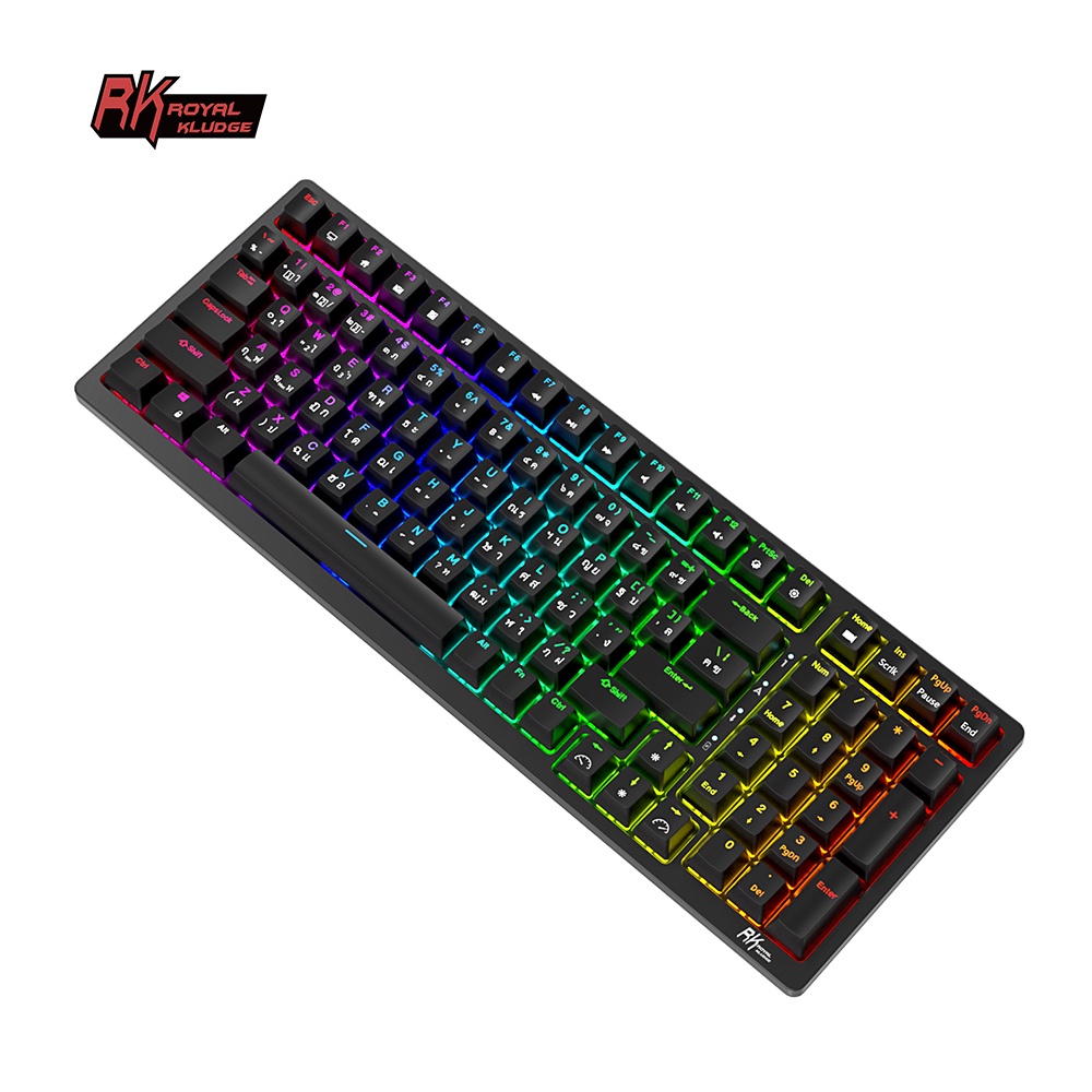 Royal Kludge RK98 RGB - Hotswap ️ Full Size - 98 Keys คีย์บอร์ดไร้สาย ...