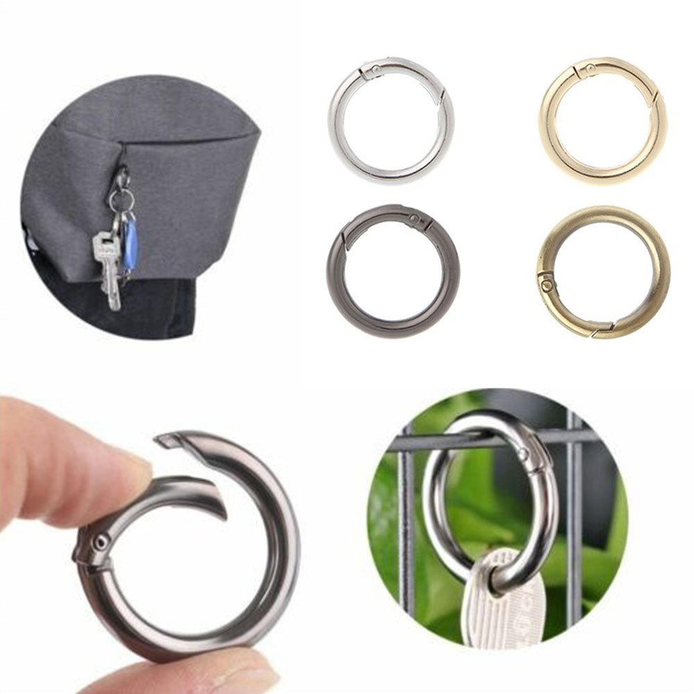 MENGXUAN Durable Buckle Opening Keyring Hook Spring Snap Purse DIY ...