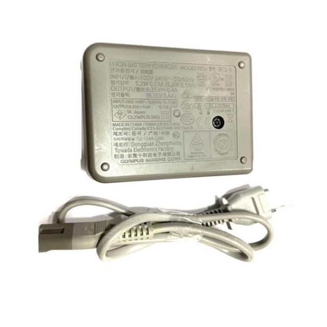 แท่นชาร์จ Battery Charger Olympus BCS-5 สำหรับแบตเตอรี่รุ่น BLS-50, BLS ...