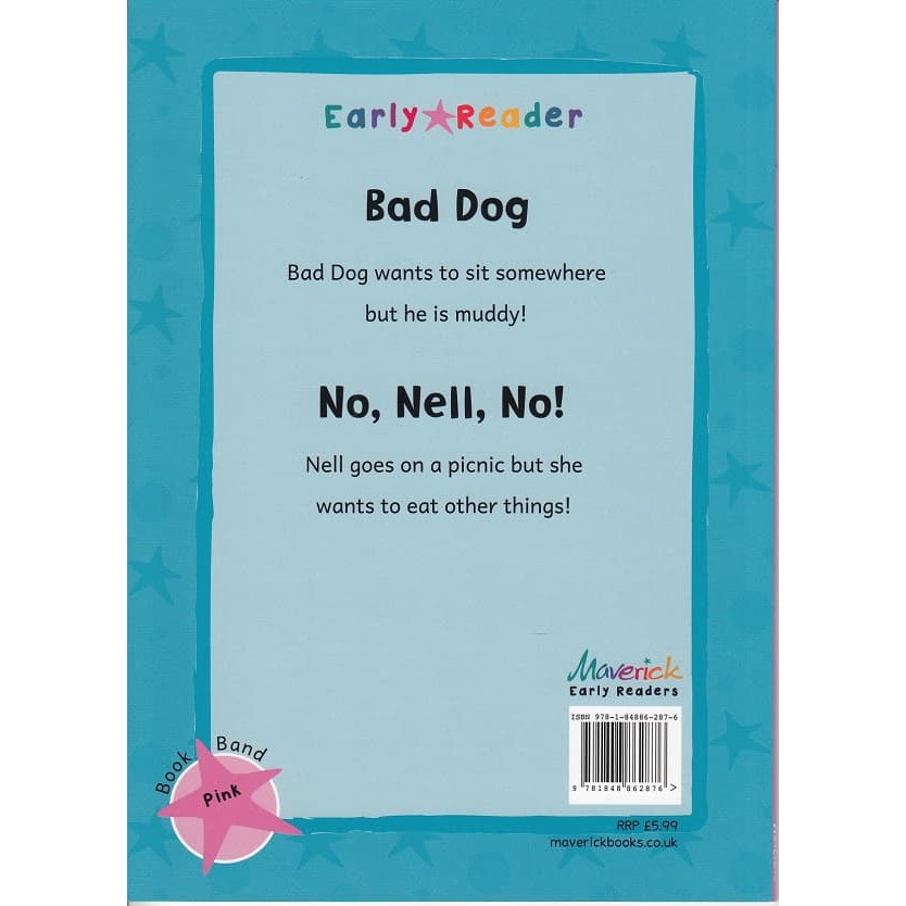 DKTODAY หนังสือ Early Reader Pink 1: Bad Dog and No, Nell, No! - dktoday - ThaiPick