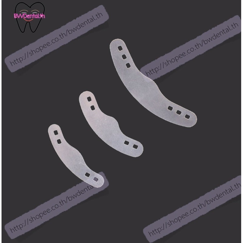 20 Pcs Dental Matrix Bands with Hole, Ivory Matrix band, Tofflemire ...