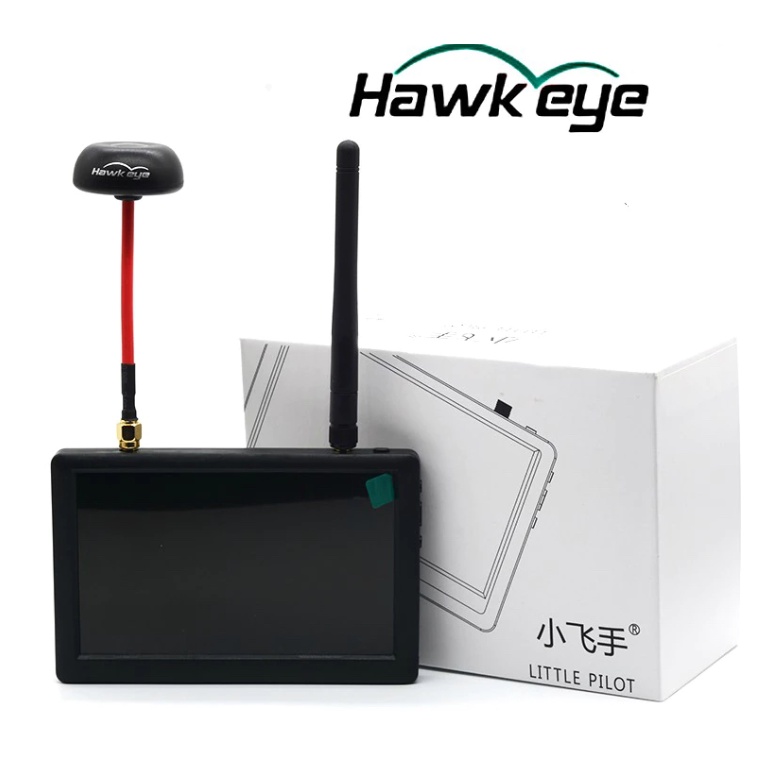 Newest Hawkeye Little Pilot 3 FPV Monitor 5 inch 800x480 Monitor LED ...