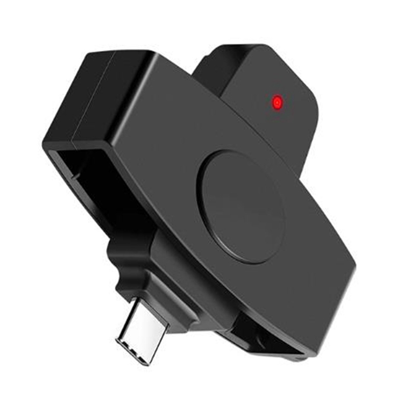 CSCR3 Smart CAC Card Reader Type-C Bank Tax Declaration SIM Card/IC ...