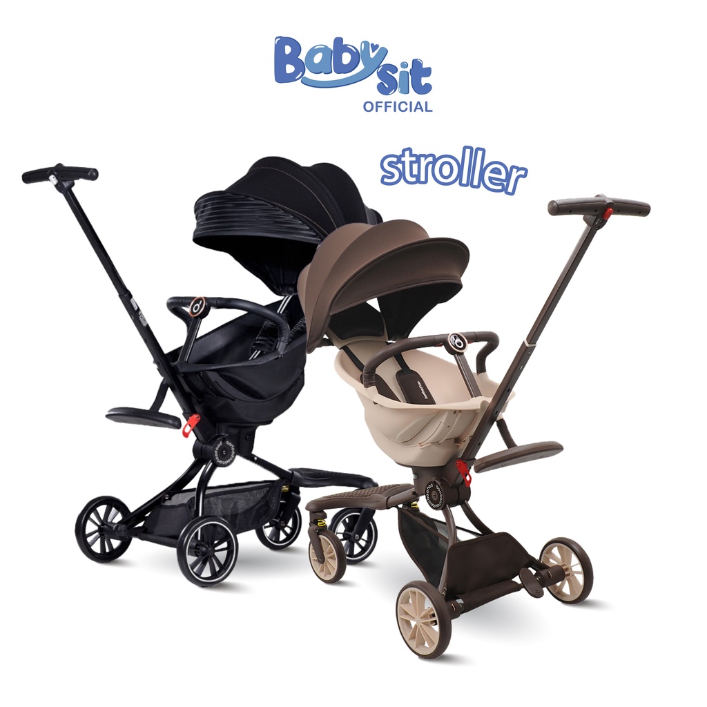 BabySit Stroller รถเข็นเด็กพกพา 2 รุ่น Horse และ Pegasus ฟังก์ชั่นครบ ...
