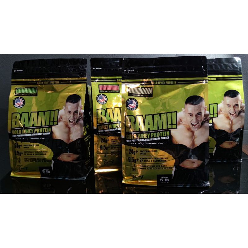 BAAM!! GOLD WHEY PROTEIN ขนาด 5 LB หรือ 2.27 กิโลกรัม - ap_healthy ...