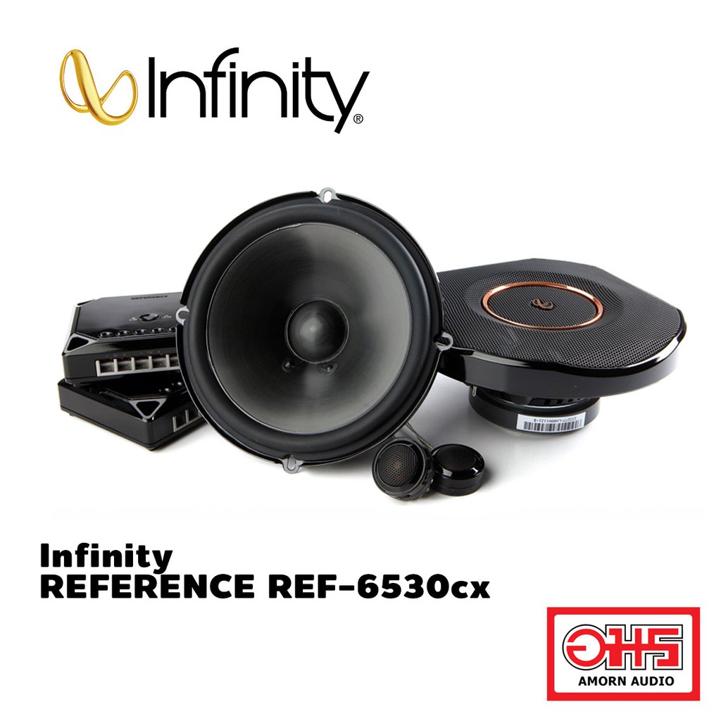Infinity REFERENCE REF-6530cx 6-1/2" (160mm) 270W Component Speaker System AMORNAUDIO | Shopee ...