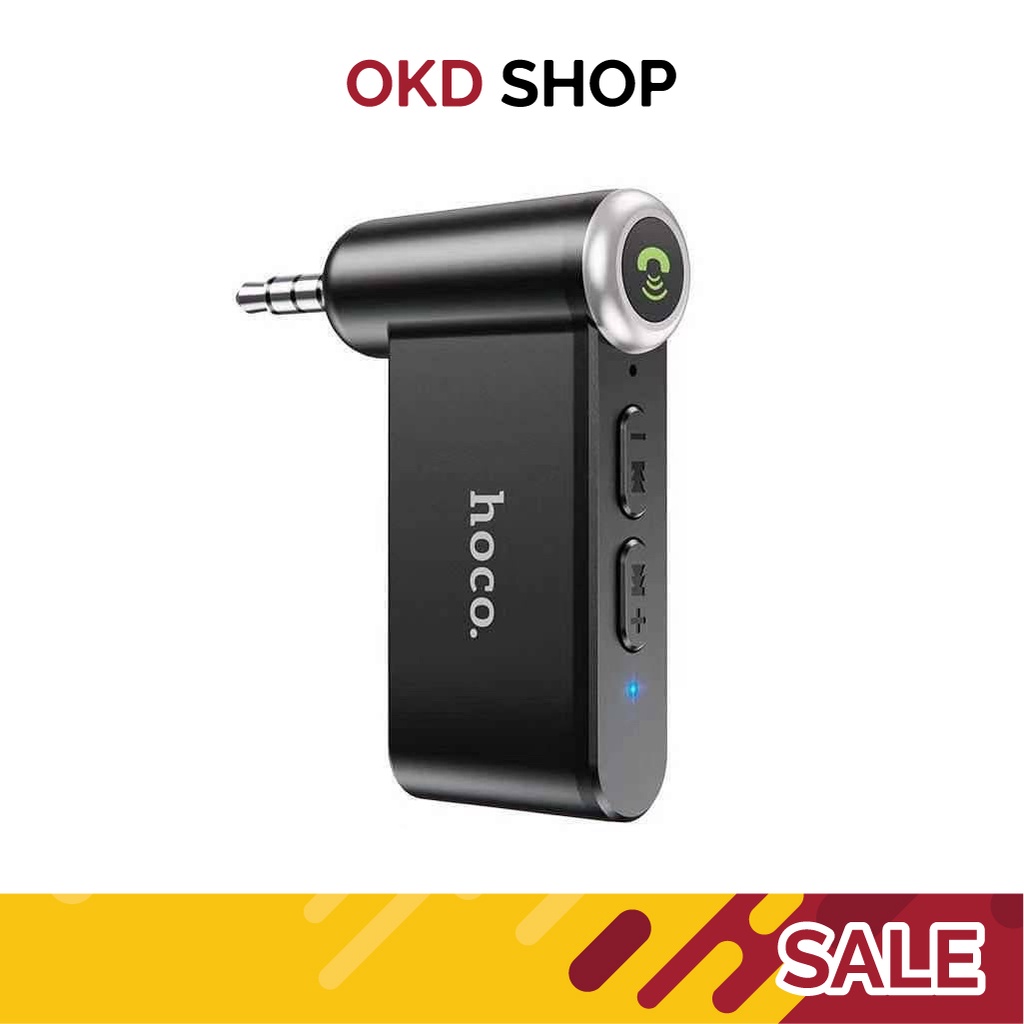 Hoco E58 IN-Car Aux Wireless Receiver ตัวรับสัญญาณบลูทูธ ตัวรับสัญญาณ ...