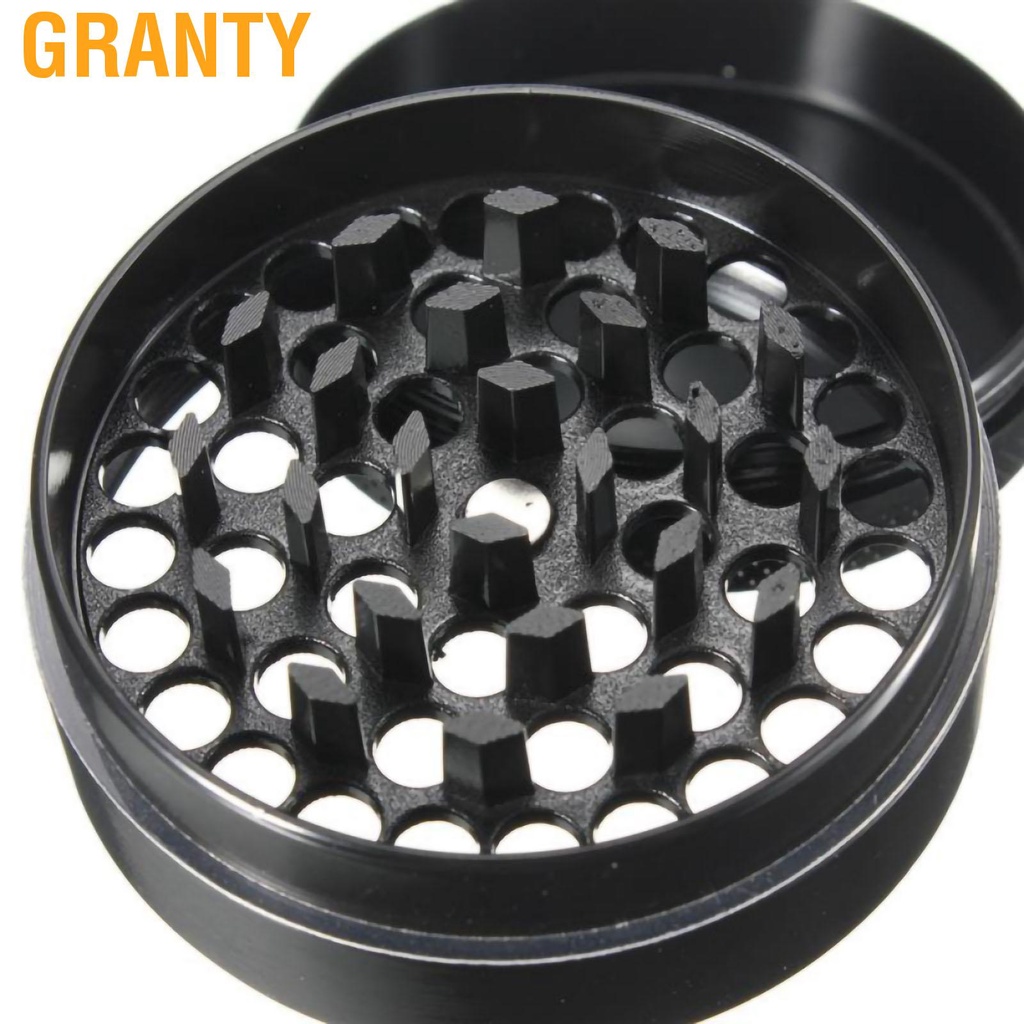 Granty Mini 40mm 4 Layer Hand Crank Grinder Metal Zinc Alloy Spices ...