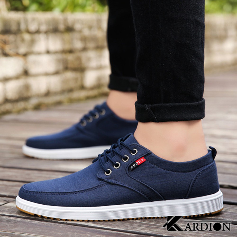 Kardion รองเท้าผ้าใบเรียบหรู เบาสบาย ใส่เทียว ใส่ทำงาน รุ่น 839 ...