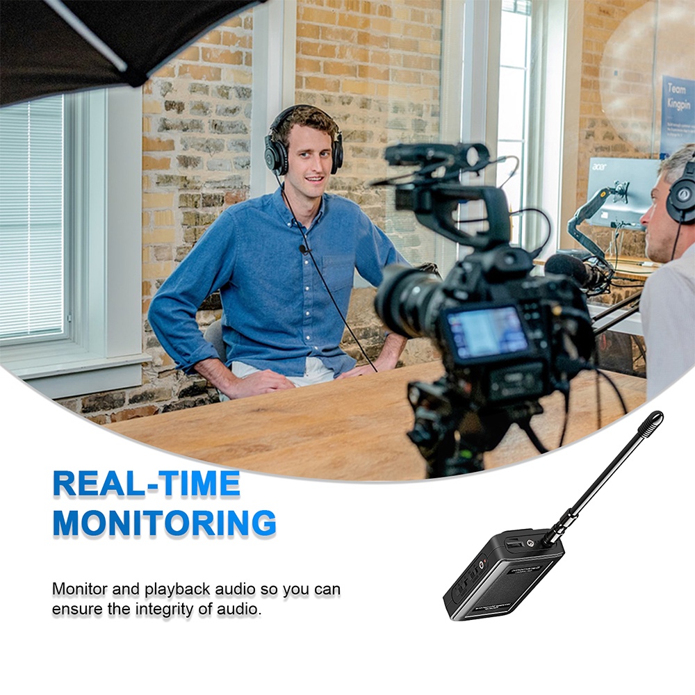 BSaramonic WM4CWM4CAWM4CB VHF Wireless Microphone Kit with Lavalier Mic ...