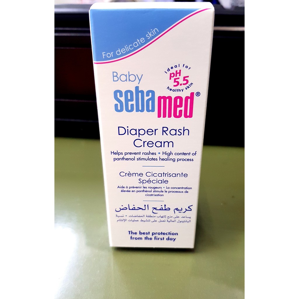 Sebamed Diaper rash cream 50ml PH5.5 ซีบาเมด ไดเพอร์แรช ครีมทากันผื่น ...