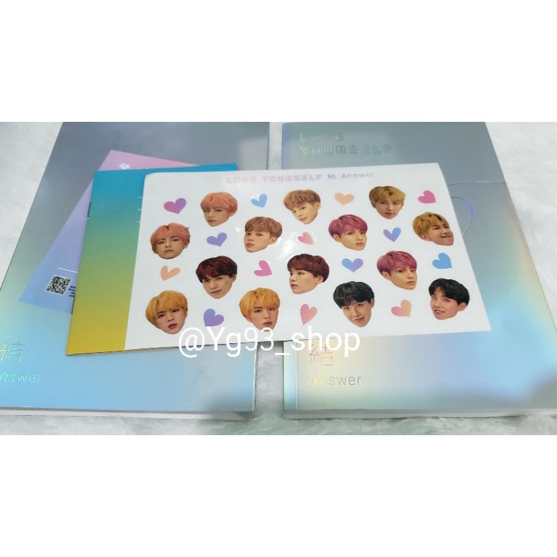 [พร้อมส่ง] อัลบั้มเปล่า ! BTS LYS Answer Ver.F สภาพใหม่ ไร้ตำหนิ ...
