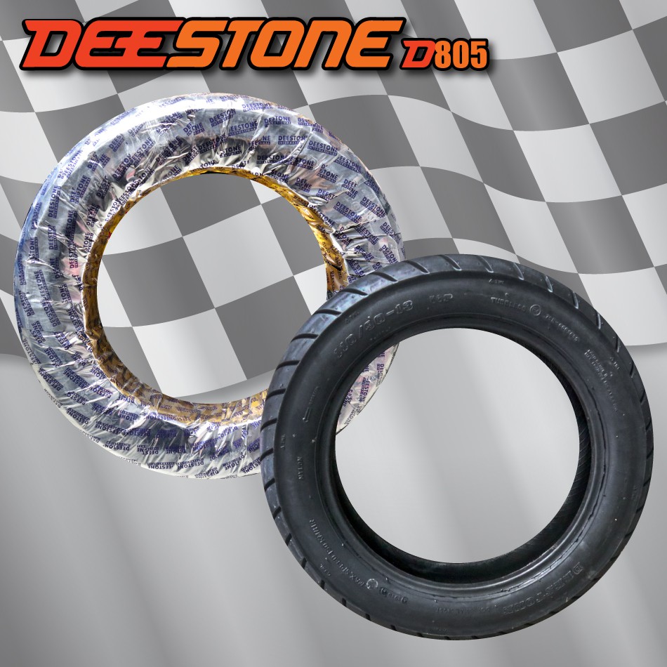 DEESTONE D805 ยางนอก ล้อหน้าล้อหลัง (ไม่ใช้ยางใน)(10090-1211090-1211070 ...