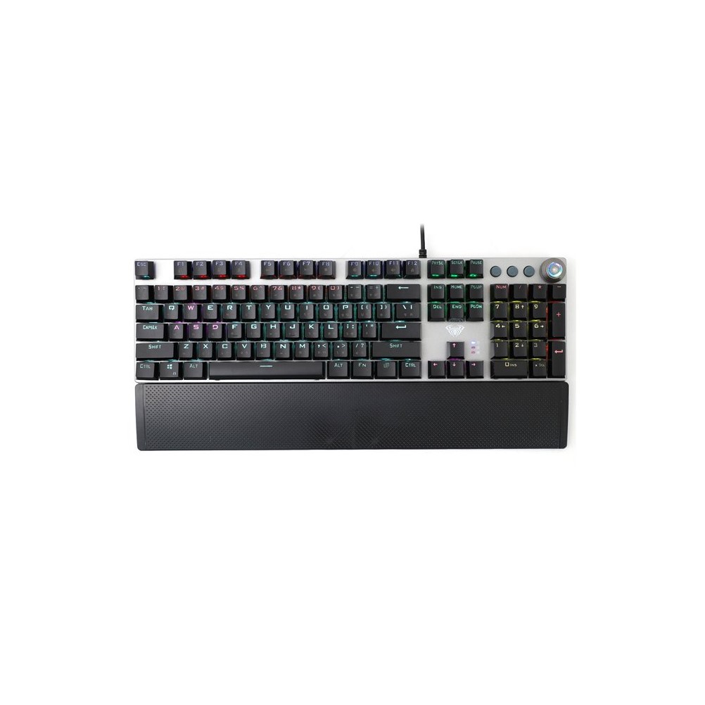AULA KEYBOARD F2058 BLACK (BLUE-SWITCH) - 9borzhb8nb - ThaiPick
