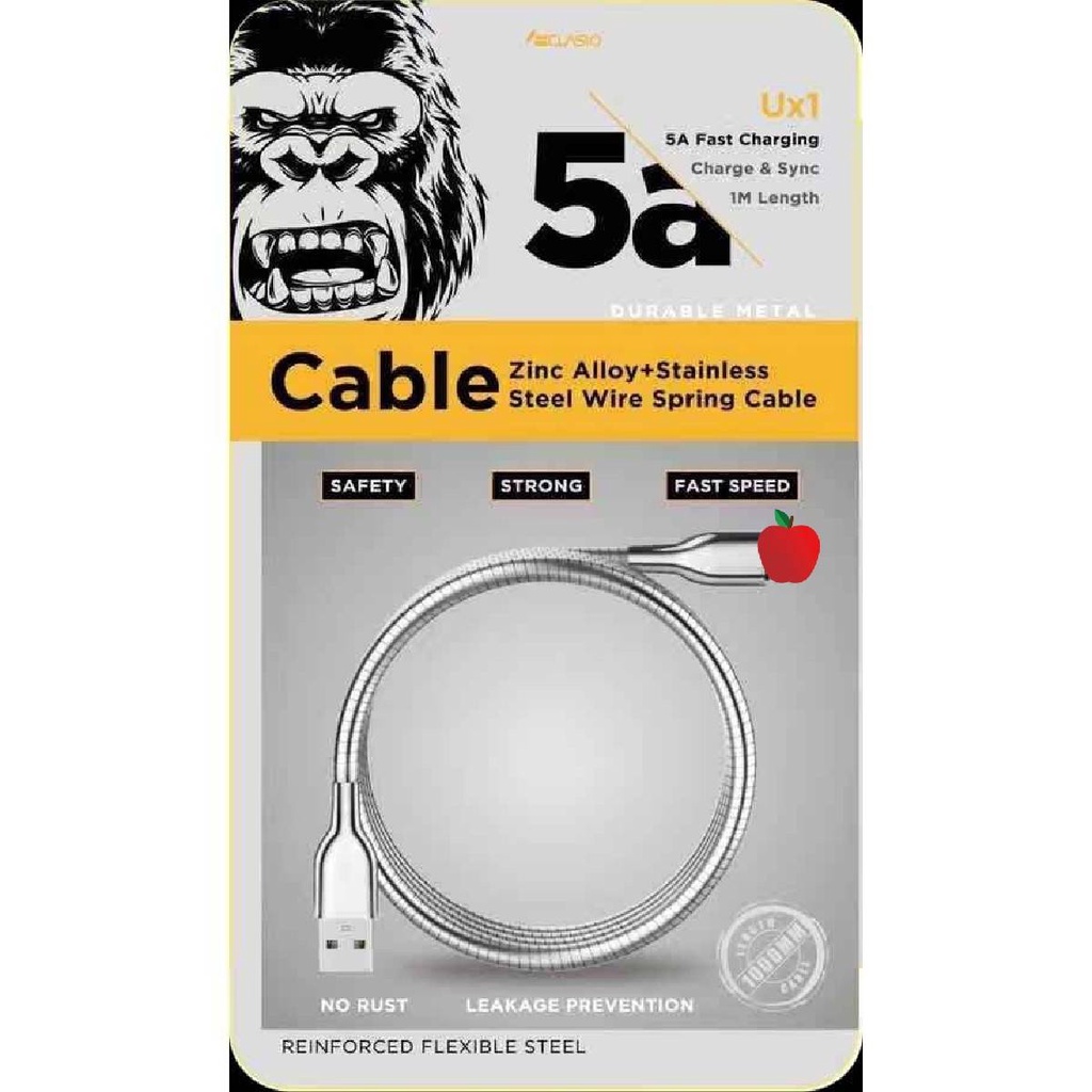 สายชาร์จ Clasio สแตนเลส ถูกทนใช้ดีใช้นาน Micro-USB Type-C แอนดรอย ไทซี สินค้าดีราคาถูก พร้อมจัด ...