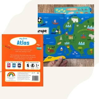 สมุดภาพ My first Atlas / Board สําหรับเด็ก | Shopee Thailand