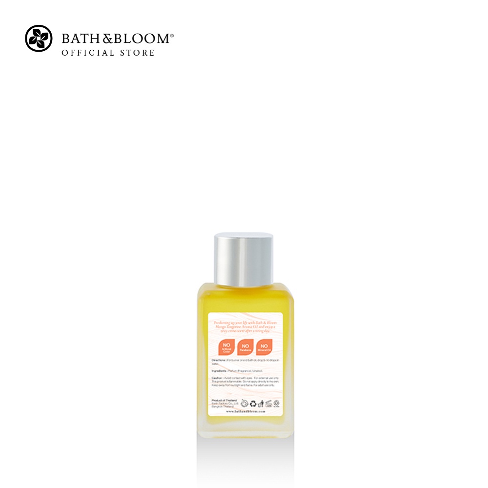 BBMGT211 BATH BLOOM Mango Tangerine Aroma Oil 30ml บาธ แอนด์บลูม น้ำมันหอมระเหยอโรมา กลิ่นมะม่วง ...
