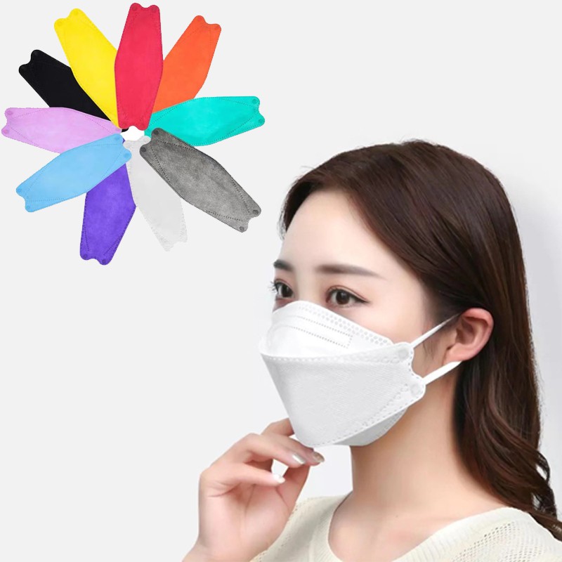HoshikoSHOP หน้ากากอนามัยเกาหลีป้องกันฝุ่น 3D Mask KF94 (1แพ็ก10ชิ้น) กันฝุ่น กันไวรัส แมสKf94 ...