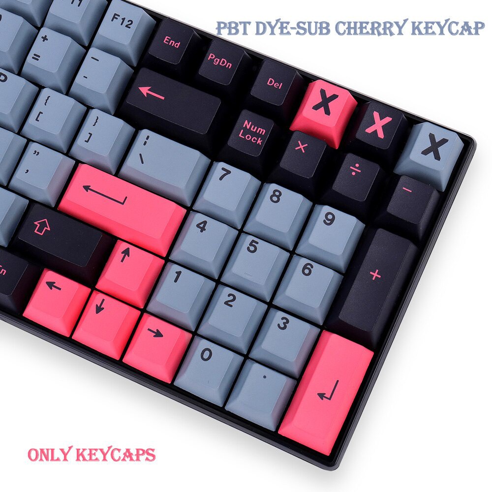 PBT Keycap 129 Keys Cherry Profile DYE-SUB GMK 8008 Personalized ...
