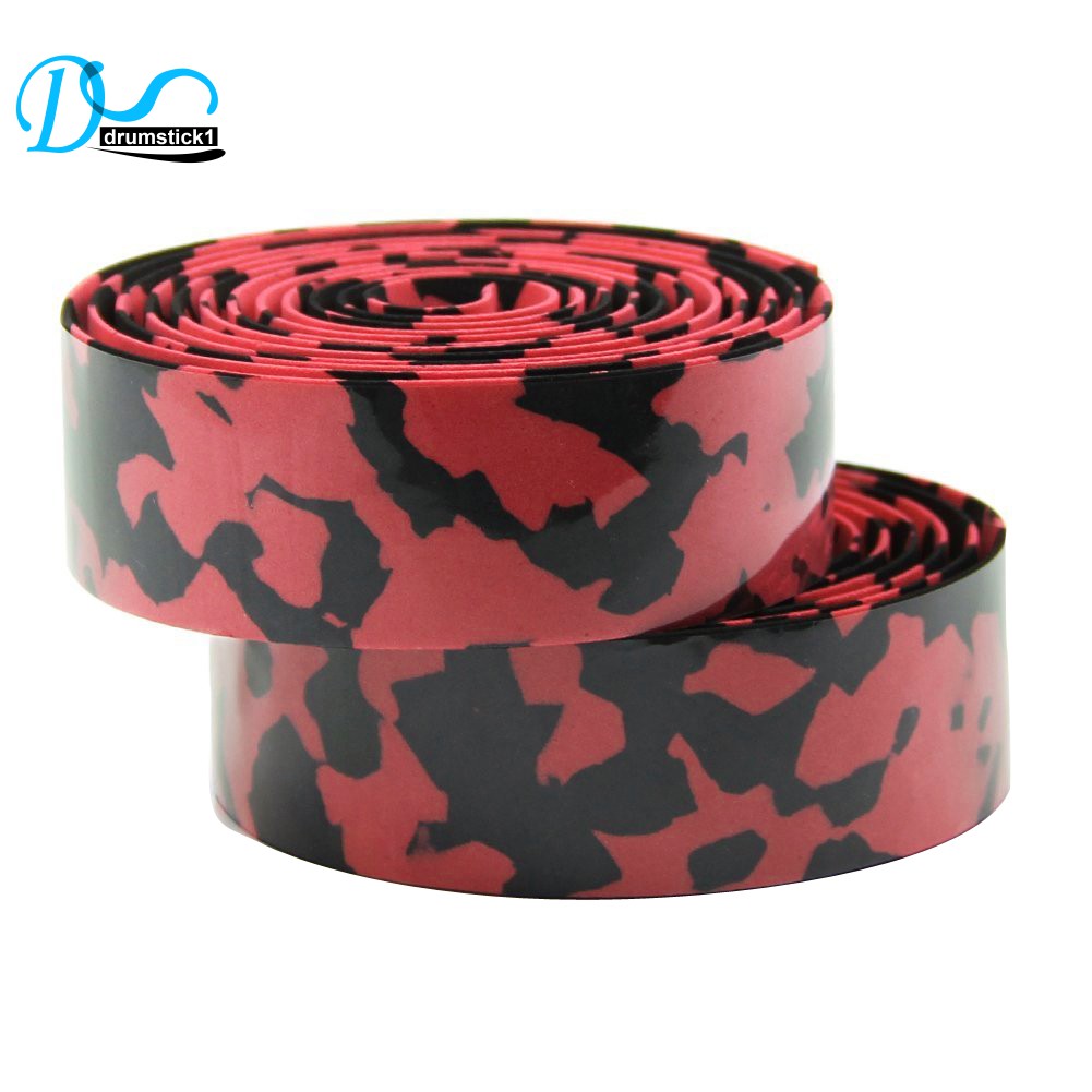 COD Ready Stock Bicycle Handlebar Bar Grip Wrap Tape + 2 Bar Plugs-Red ...