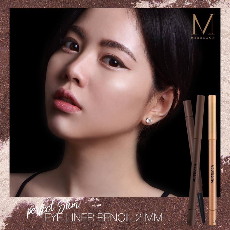 สอเขียนคิ้ว merrezca Merrezca perfect slim eyeliner pencil ดินสอไลเนอร์ ...