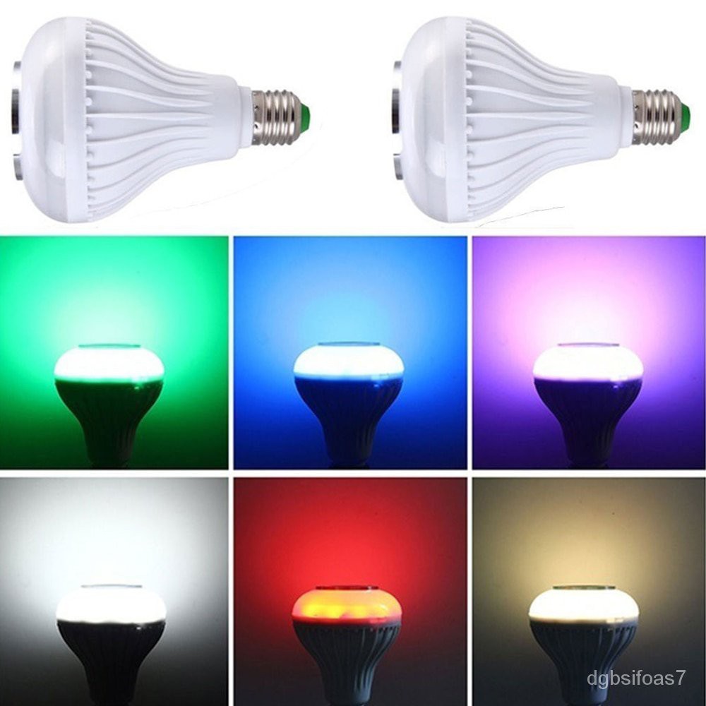 Otth E27 3W Dimmable RGB LED Light Bulb Lamp Color Changing IR Remote ...