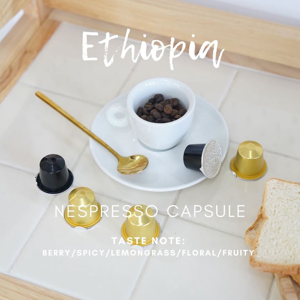 แคปซูลกาแฟ Ethiopia by Overdose CoffeeCo. (Nespresso Capsule) บรรจุ 6 ...