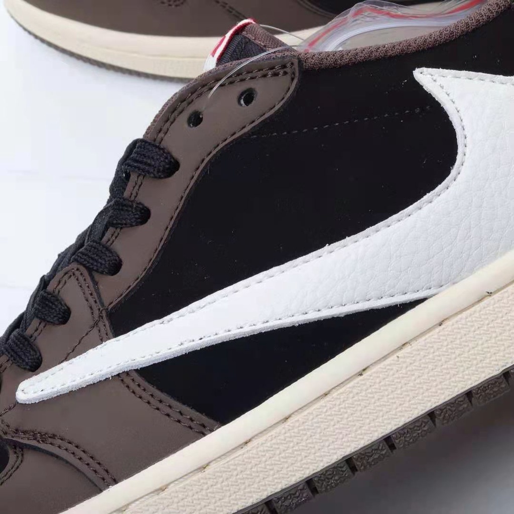 Nike Air Jordan 1 Travis Scott X Fragment Design X AJ1 ชุดข้อต่อ Barb ...