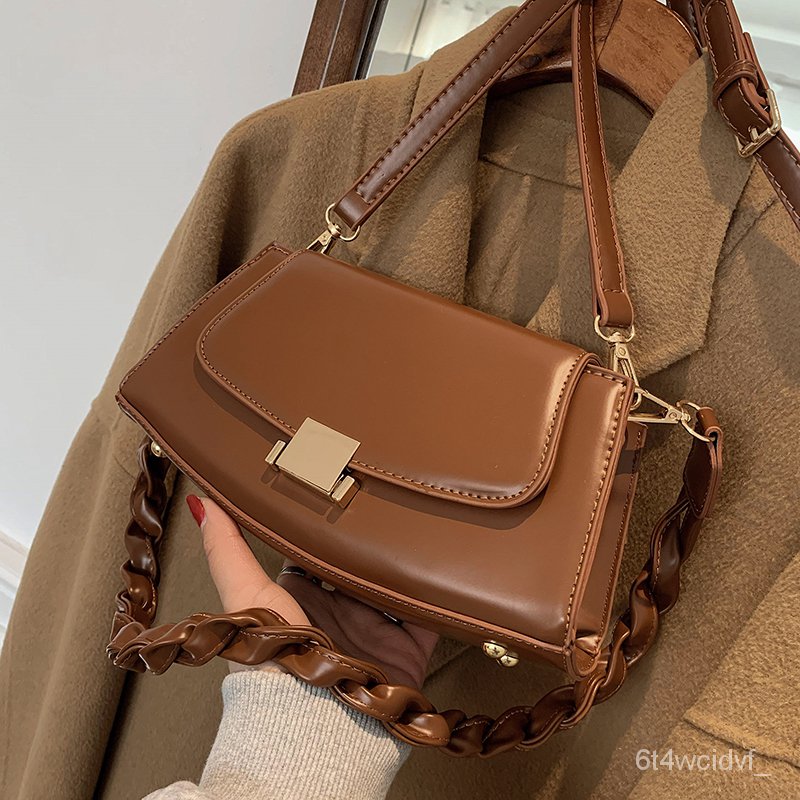 กระเป๋าพื้นผิวคุณภาพสูงของผู้หญิง2021แฟชั่นคลื่นลูกใหม่ของฝรั่งเศสถุง ...