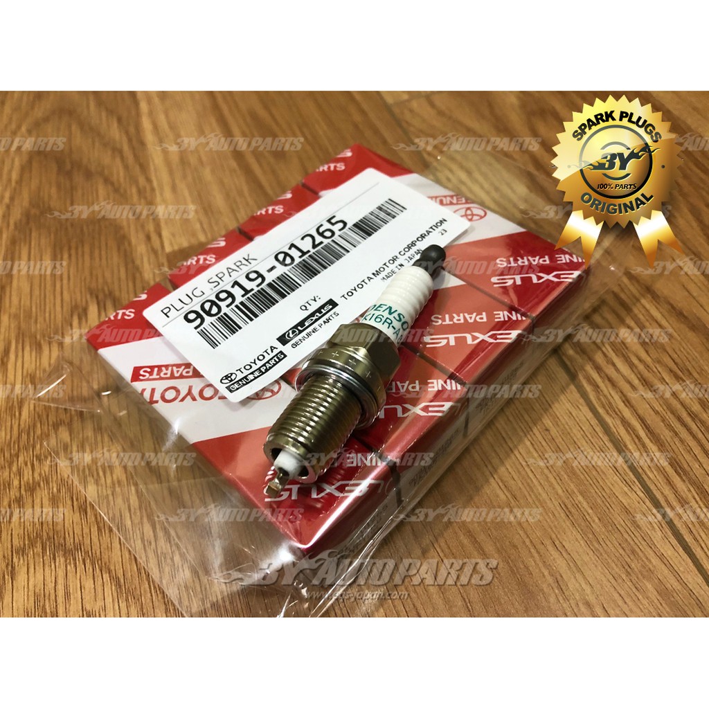 DENSO FK16R-A8 4 ชิ้นหัวเทียนอิริเดียมเสียบ 90919-01265 ๙๐๙๑๙๐๑๒๖๕ ...