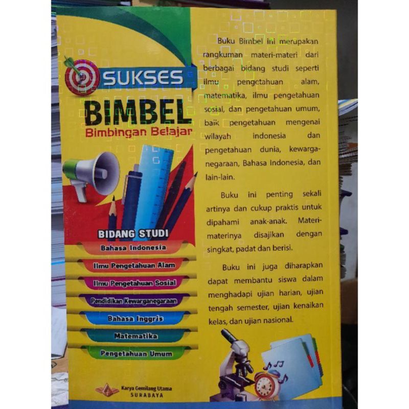 หนังสือคู่มือการเรียนรู้ความสําเร็จ (BIMBEL) SD - bigdaddyolshopts.th ...