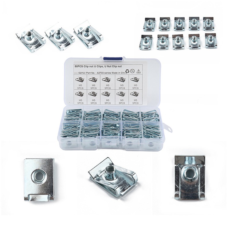 Mounting-Clamp U-Clips Fasteners Fairing-Bodywork-Panel Bike U-Nut ...