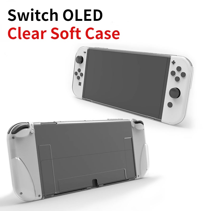 เคส TPU ใส กันกระแทก กันรอยขีดข่วน สําหรับ Nintendo Switch OLED HD ...