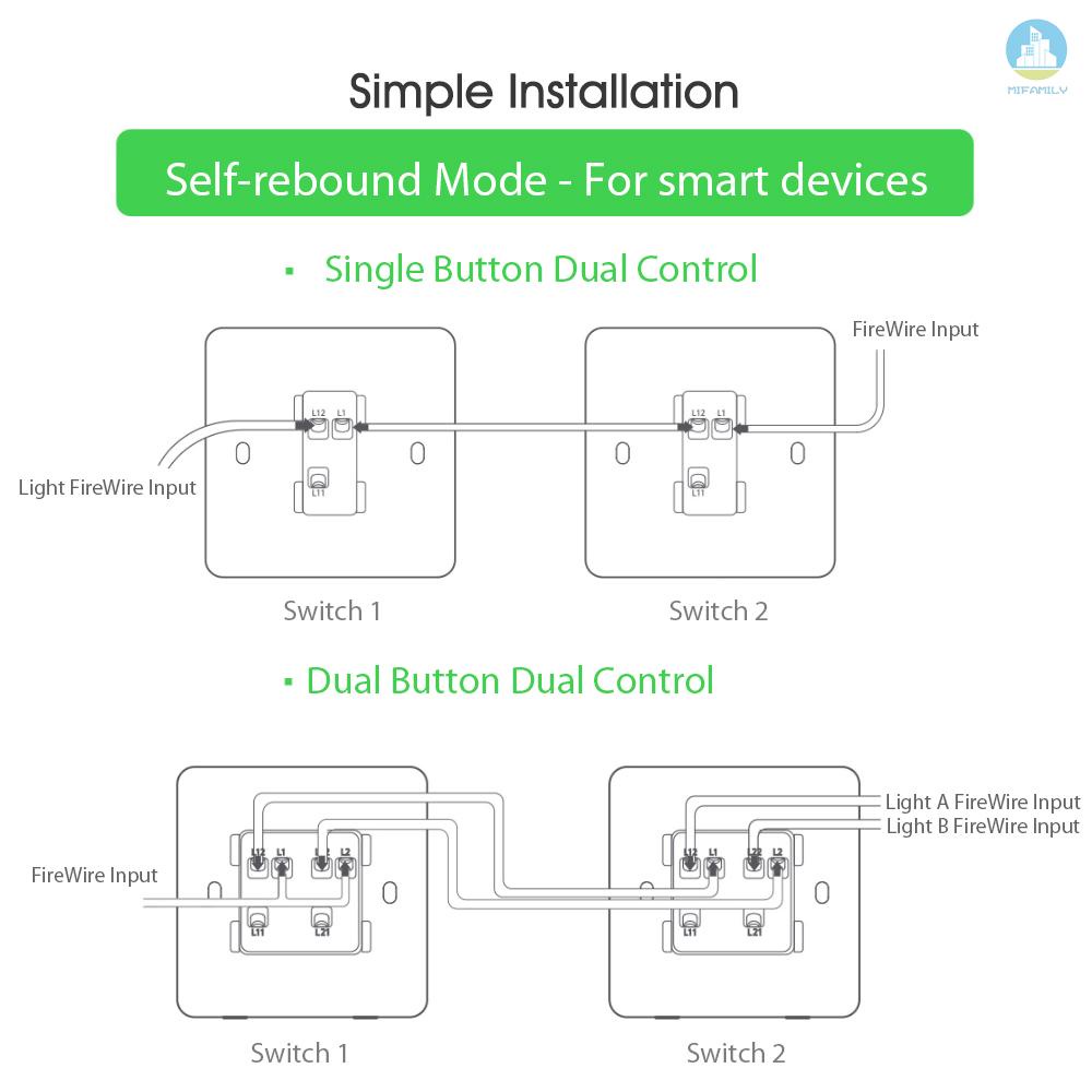 Xiaomi Mijia สวิทช์ไฟเพดาน Led แบบดั้งเดิมสําหรับ Mijia Yeelight 250V ...
